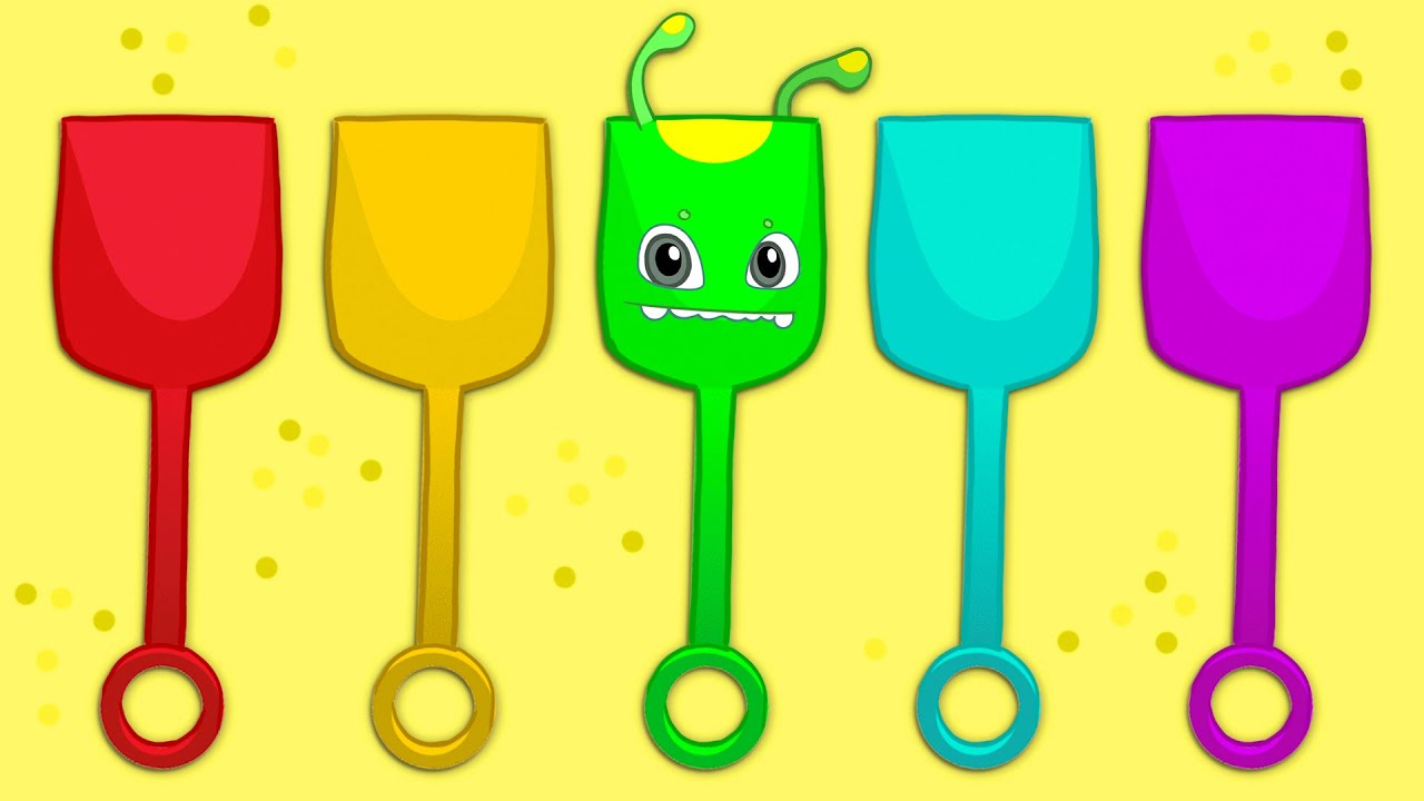 Groovy o Marciano - Aprenda as cores com Groovy - Desenhos e CIA