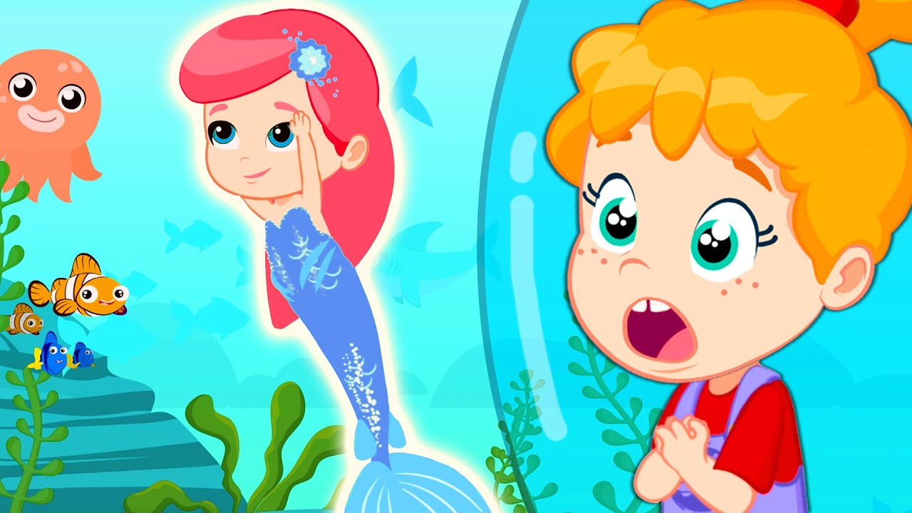 Groovy o Marciano - Conheça as princesas sereias - Desenhos e CIA
