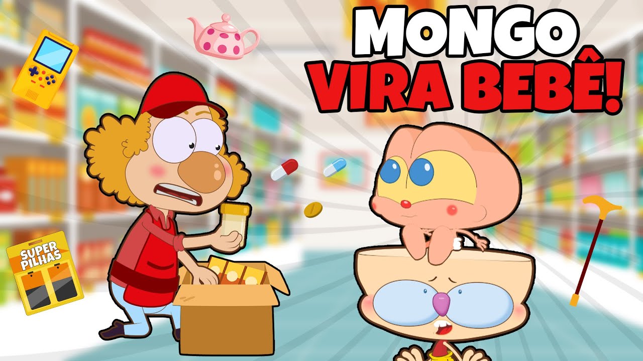 Mongo e Drongo e o MONGO VIROU BEBÊ – Desenhos e CIA