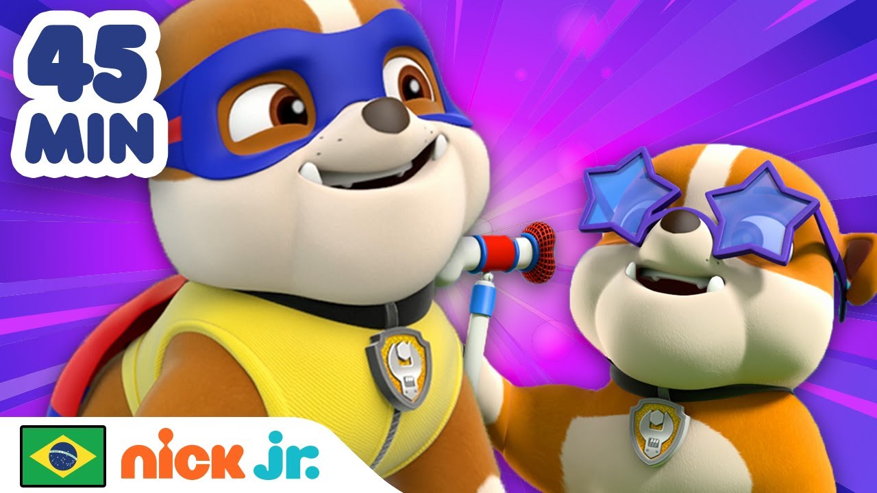 Patrulha Canina | As fantasias mais legais do Rubble em 45 minutos ...