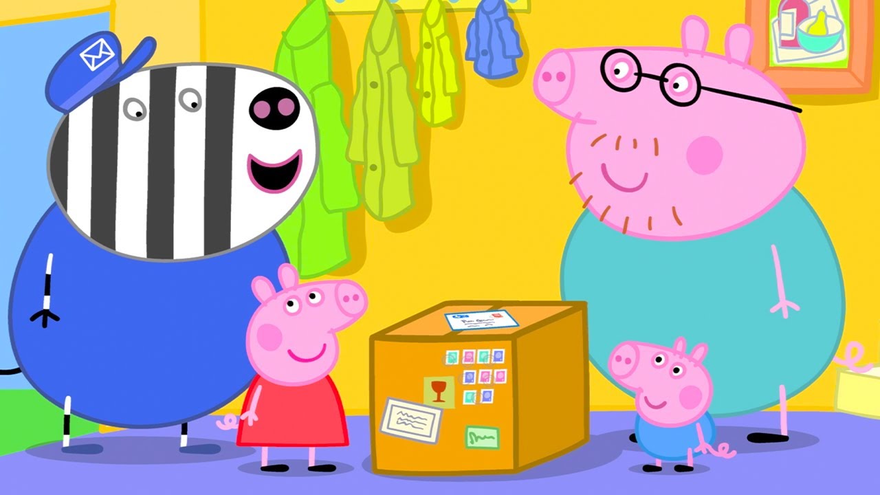 O que é que está no pacote da Peppa? | Peppa Pig Português Brasil ...