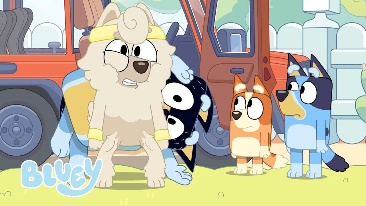 Wendy Levanta Bandit! 😆 💪 💙 | Bluey Série 3 – Transformação | Bluey ...