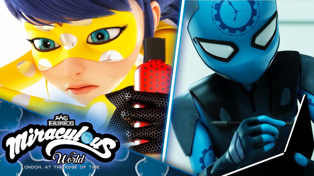 MIRACULOUS WORLD | CHRONOBUG VS TIMESTALKER | Ladybug em Londres, A ...