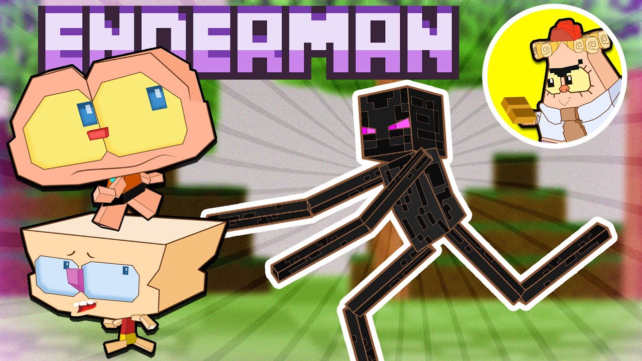 Mongo e Drongo descobrem o ENDERMAN – Entregas no Minecraft 🧊📦 ...