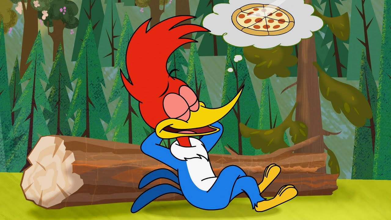 Entrega de Pizza do Pica-Pau| Pica-Pau | Desenhos Animados em Português ...