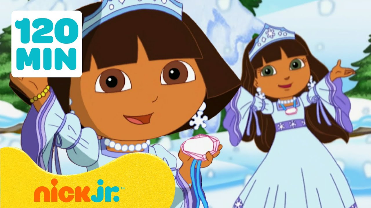 Dora the Explorer | Dora e os Resgates de Inverno! com a Princesa da ...