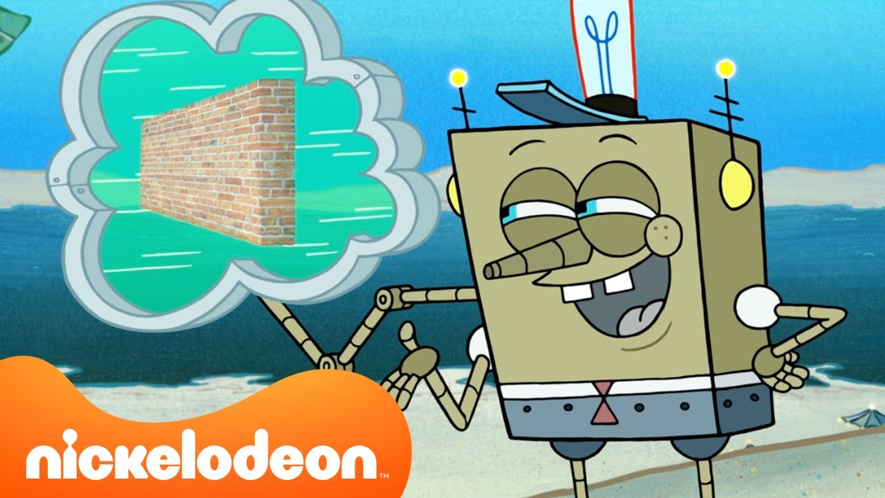 Bob Esponja e Lula Molusco São ROBÔS?! 🤖 | Cena Completa | Nickelodeon ...