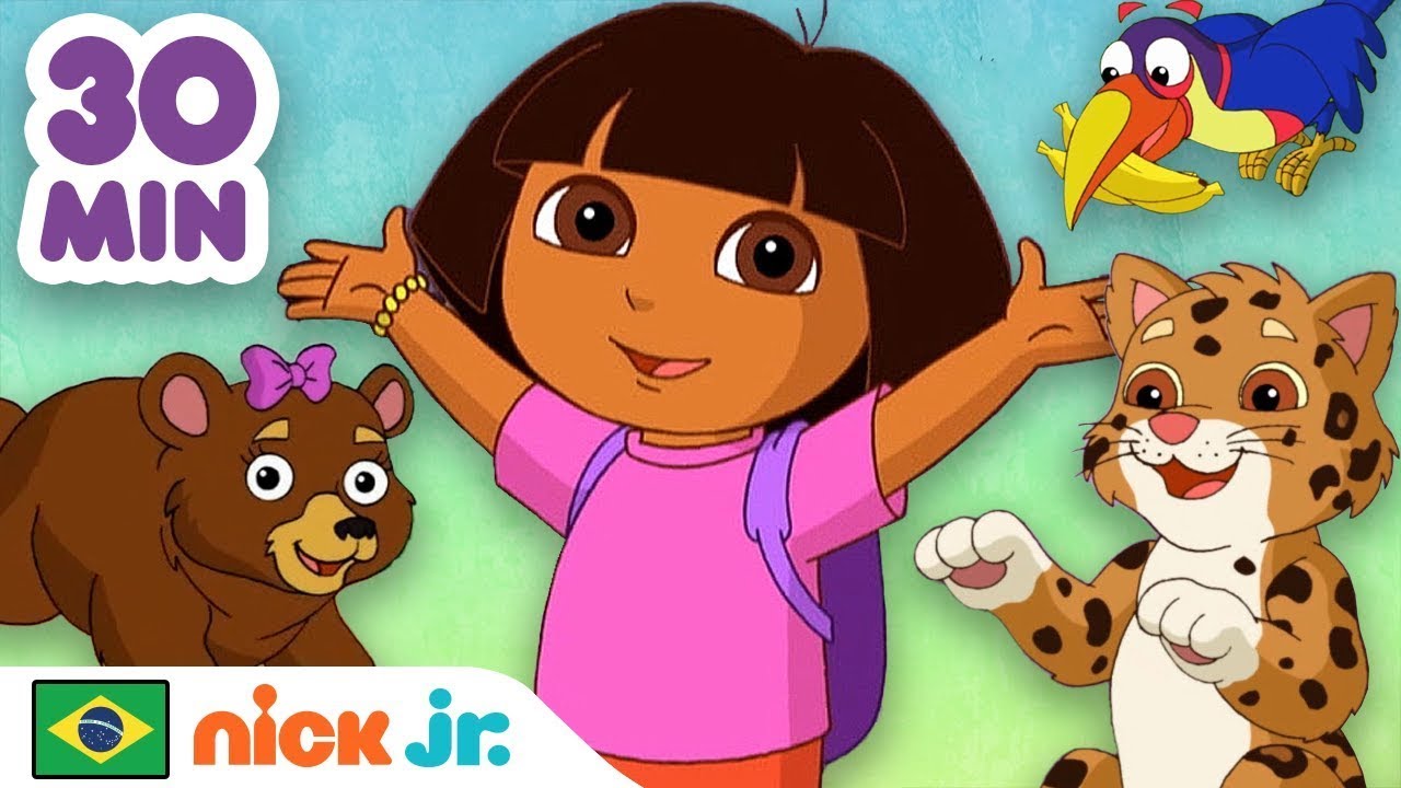 Dora the Explorer | Dora e Botas Resgatam Animais! 🐱 | Nick Jr. em ...