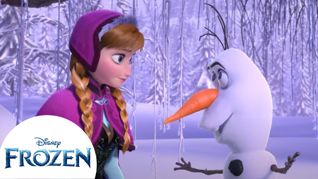 Anna Conhece Olaf | Frozen - Desenhos e CIA