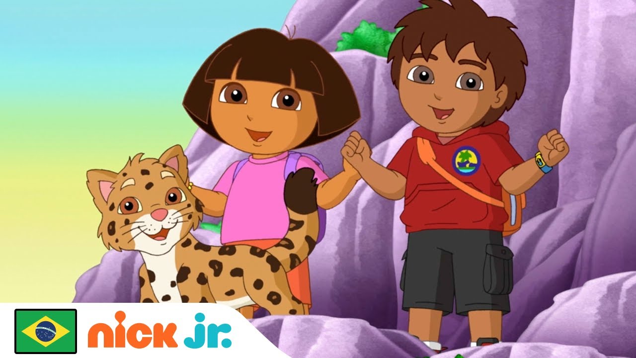 Dora the Explorer | A Aventura dos Dinossauros de Dora e Diego! | Nick ...