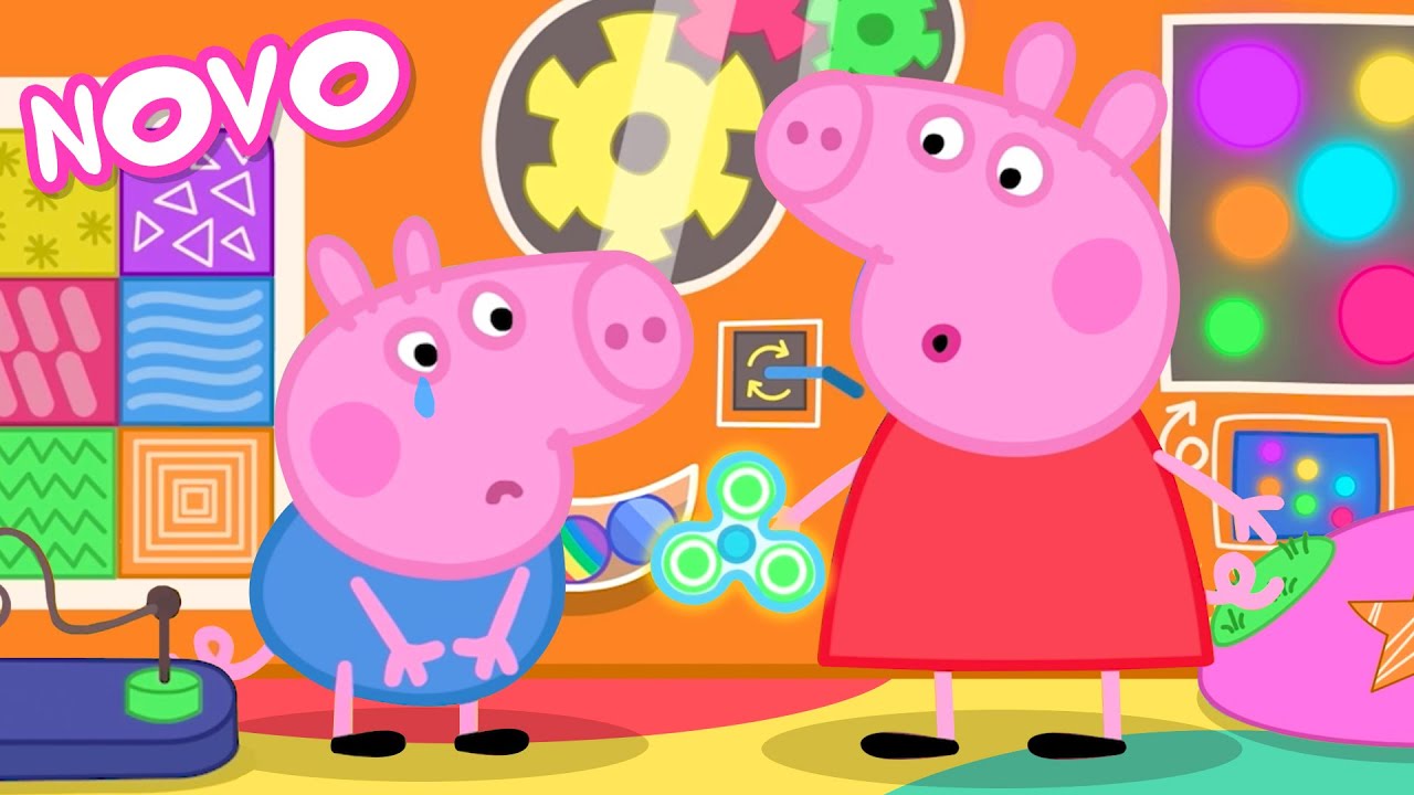 Peppa Pig Português Brasil | A Sala Tranquila | NOVO Contos da Peppa ...