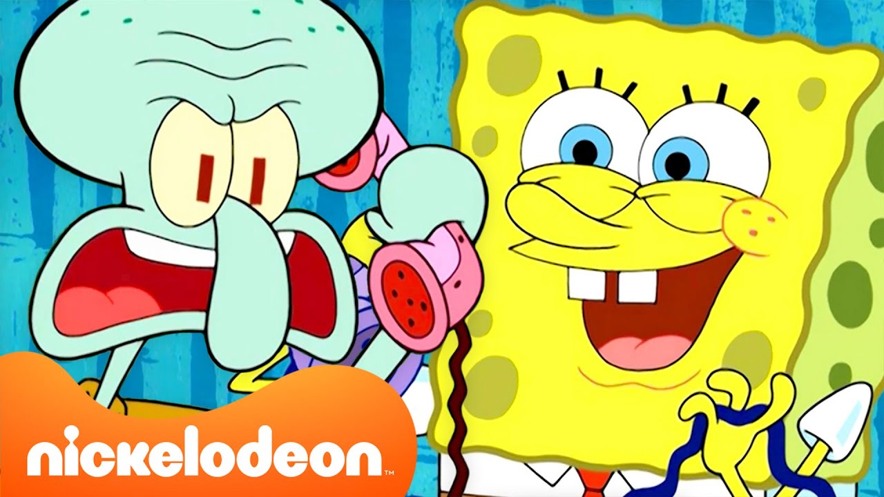 Bob Esponja | 90 MINUTOS de SpongeBob e Lula Molusco 🧽🦑 | Nickelodeon ...