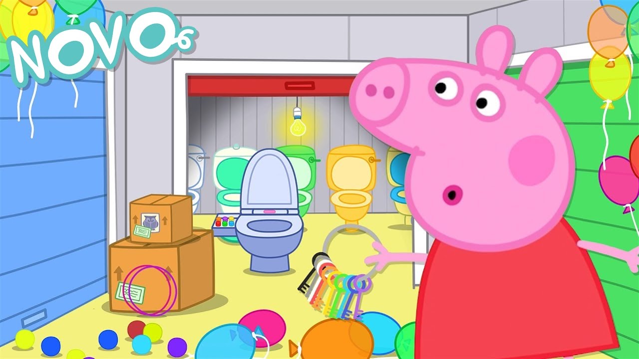 Peppa Pig Português Brasil 🚪 Todas as Portas 🚽 NOVO Contos da Peppa Pig ...