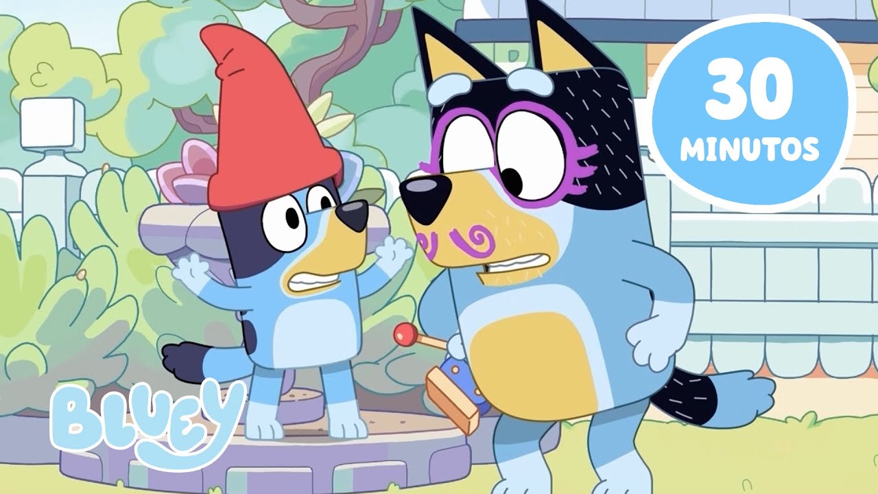 Celebração da Série 1 do Bluey! 💙 | Melhores Momentos | Bluey Português ...