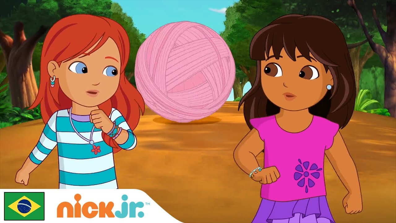 Dora e seus amigos: Na Cidade | Bola de fio | Nick Jr. em Português ...