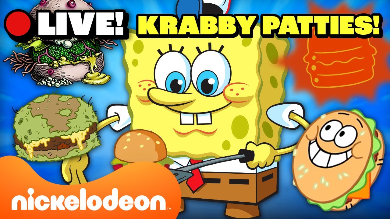 🔴AO VIVO: Maratona sem fim de Hambúrgueres de Siri com SpongeBob ...