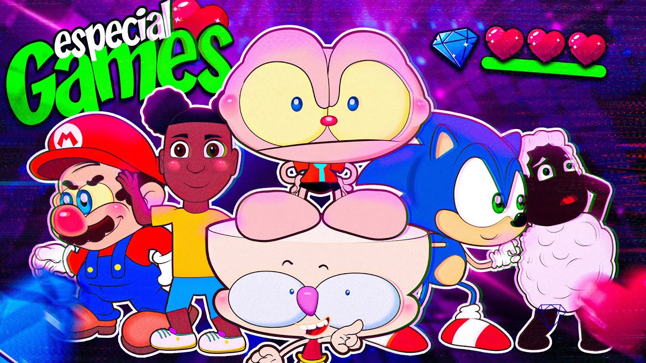 Mongo e Drongo no mundo dos GAMES! 🎮 - Desenhos e CIA