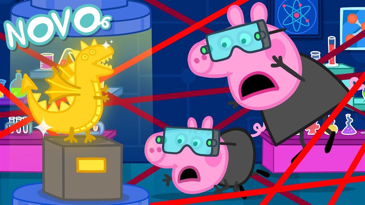 Peppa Pig Português Brasil 🐉 Missão Gelatina ⛓️ NOVO Contos da Peppa ...