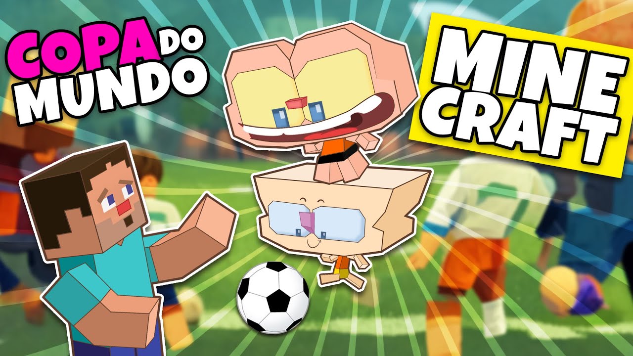Mongo e Drongo e A COPA DO MUNDO em MINECRAFT 🏆🧊 #copadomundo # ...