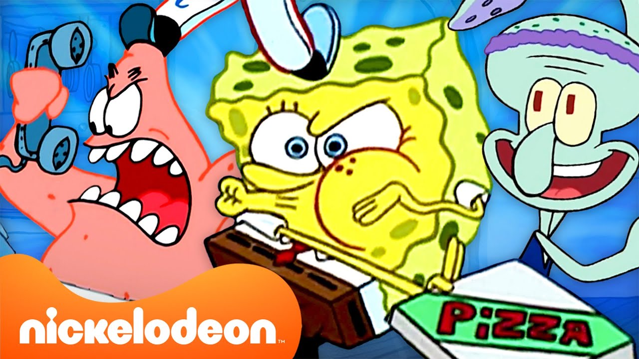 Bob Esponja | SpongeBob mandando MUITO bem na cozinha 🔥 | Compilação de ...