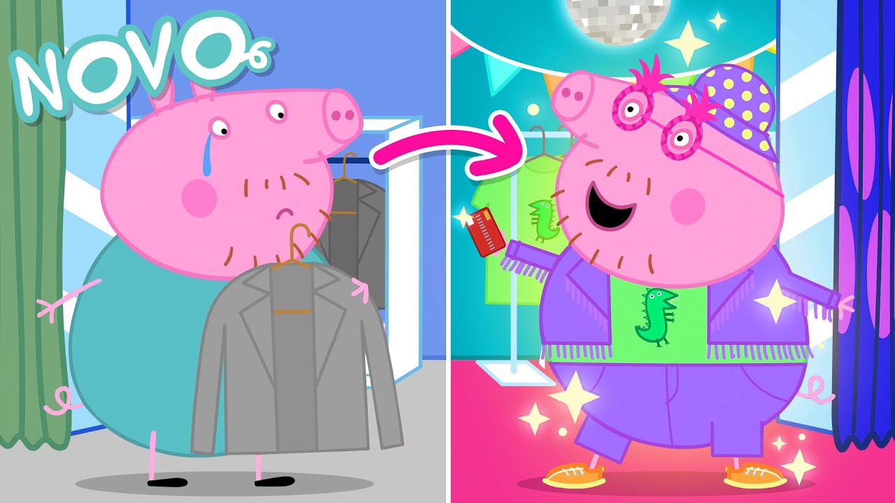 Peppa Pig Português Brasil 👓 Diga Sim 🧢 NOVO Contos da Peppa Pig ...