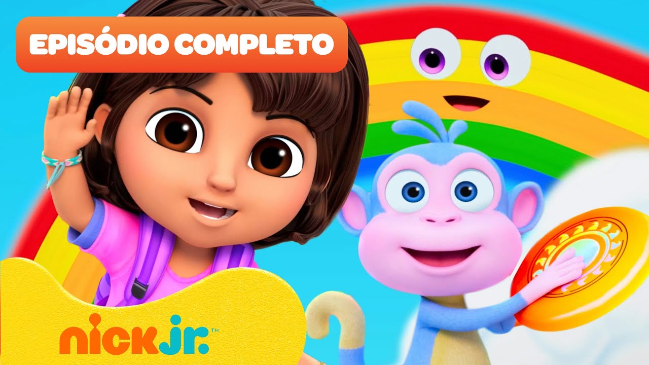 Dora | EPISÓDIO COMPLETO: Dora Encontra as Cores Perdidas do Arco-Íris ...